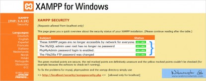 วิธีการสร้าง User Account บน localhost (XAMPP)